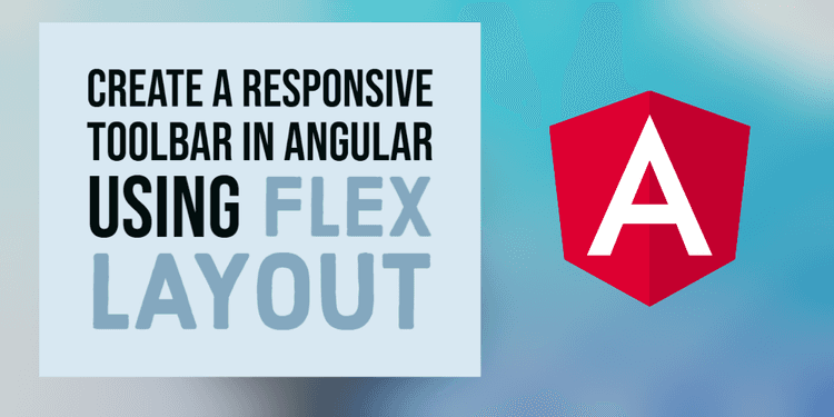 Create a responsive navbar in Angular using Flex Layout | Zoaib Khan